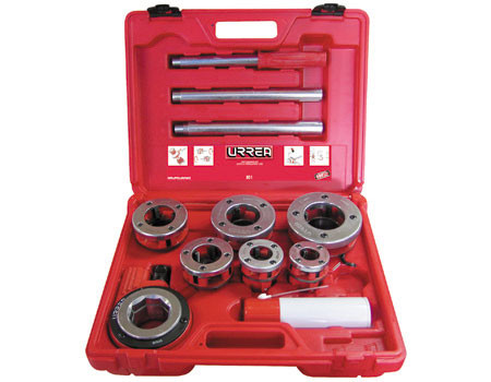 PIPE THREADER SET NPT 1/2 IN, 3/4 IN, 1 IN, 1-1/4 IN, 1-1/2 IN, 2 IN W ...