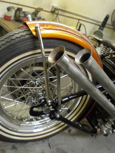 stainless straight fender strut kit weld on diy