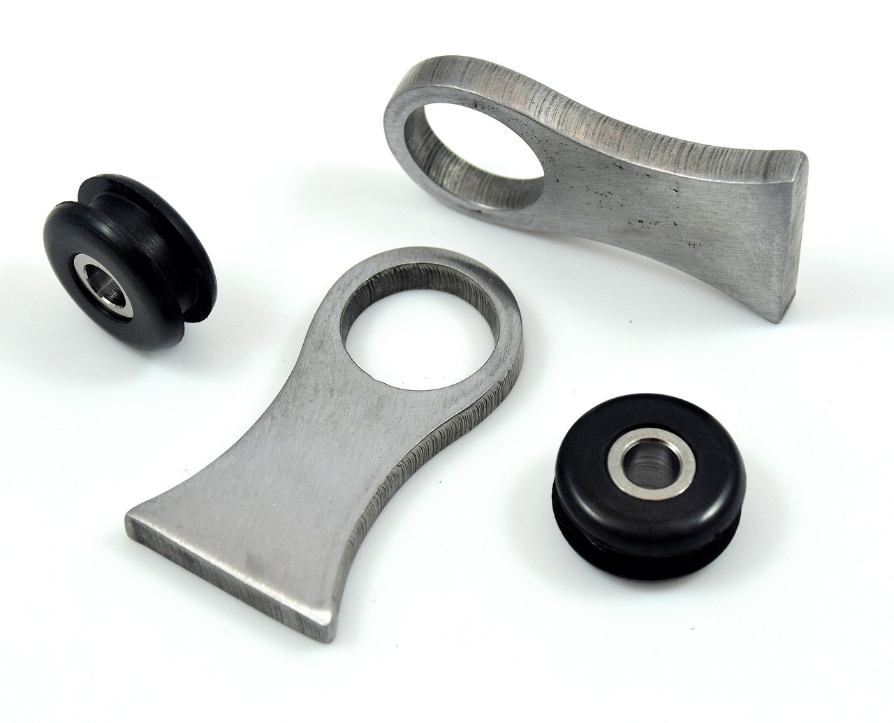 rubber tank mount tabs weld on