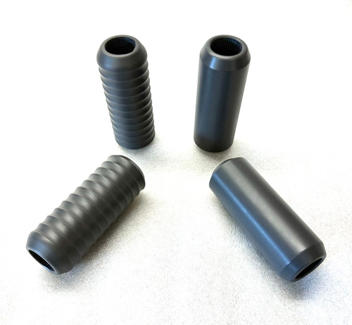 Grey Delrin Shock and Passenger Peg Slider - Bung King Manufacturing Inc.