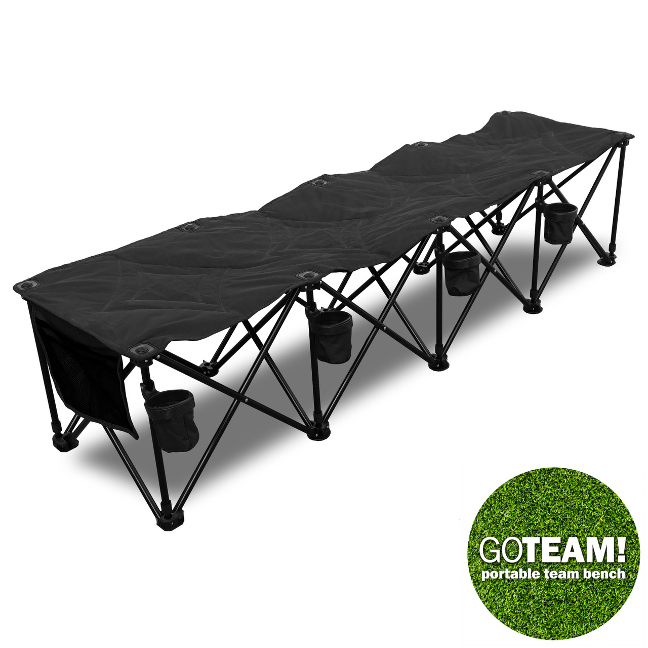 GoTEAM! Multi Seat Portable Folding Team Bench - Vandue