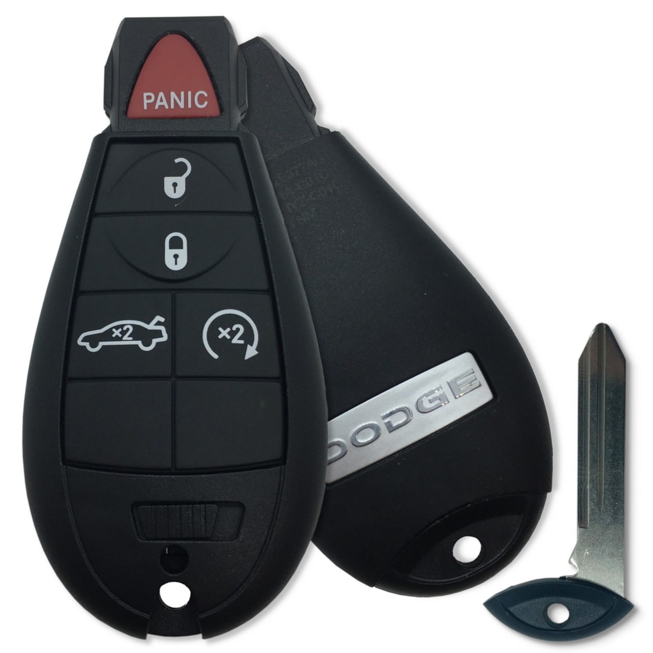 Dodge 5 button Fobik KEYLESS-GO Key Truck 2008 2009 2010 2011 2012 2013 ...