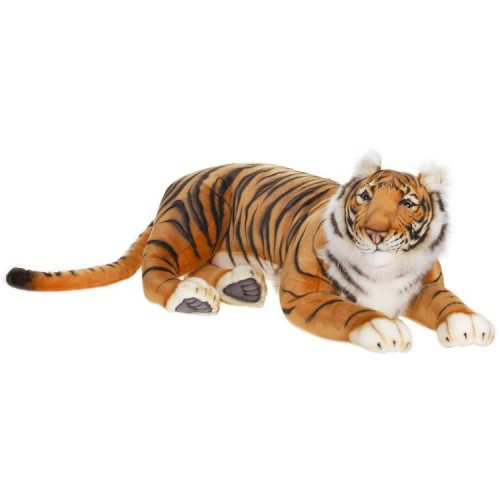 Hansa Tiger, Bengal Laying 40''L - Endeavour Toys