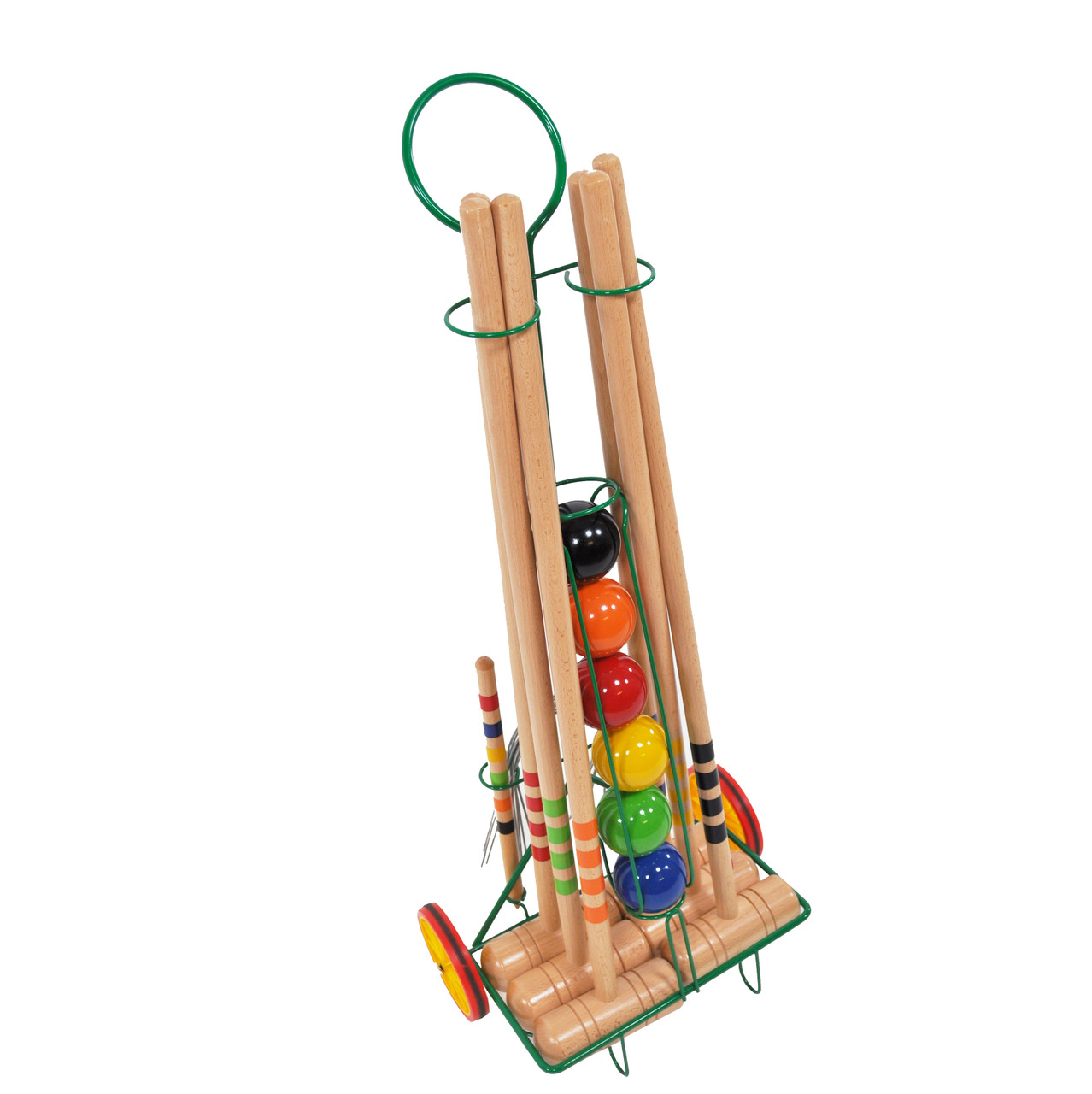 Londero 6 Player Croquet Set with Trolley - Endeavour Toys