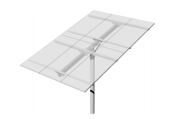 DPW TPM6-B Top-of-Pole Mount for 6 Type-B Modules - Solaris