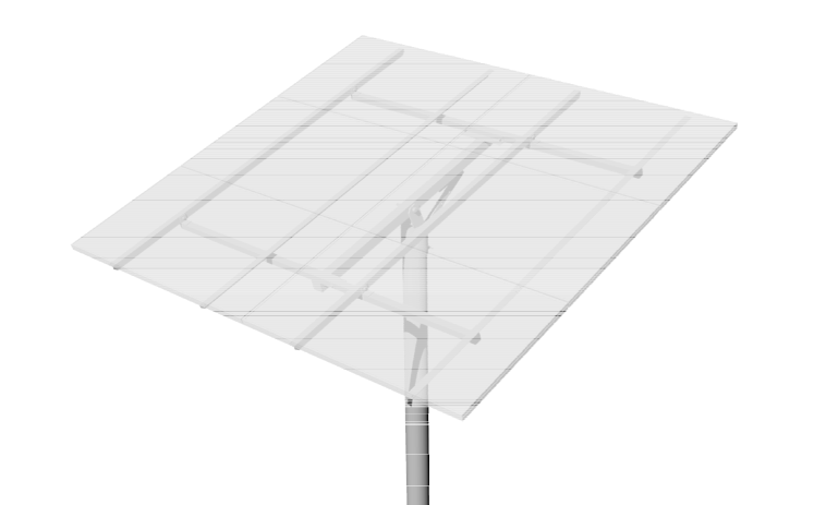 DPW TPM6-E Top-of-Pole Mount for 6 Type-E Modules - Solaris