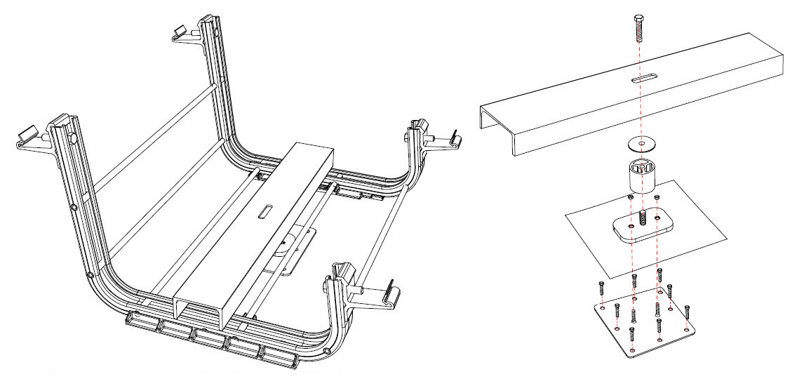 UniRac 622070 RoofMount Seismic Attachment - Solaris