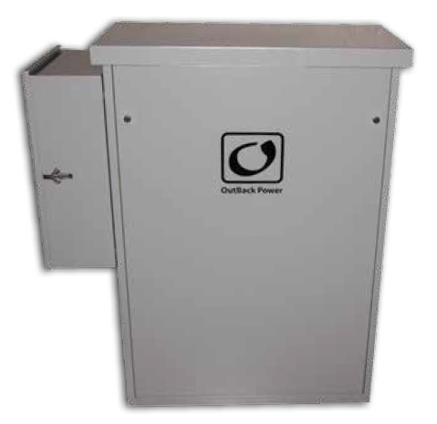 Outback Power OBE-3-48-002-FT Outdoor Battery Enclosure - Solaris