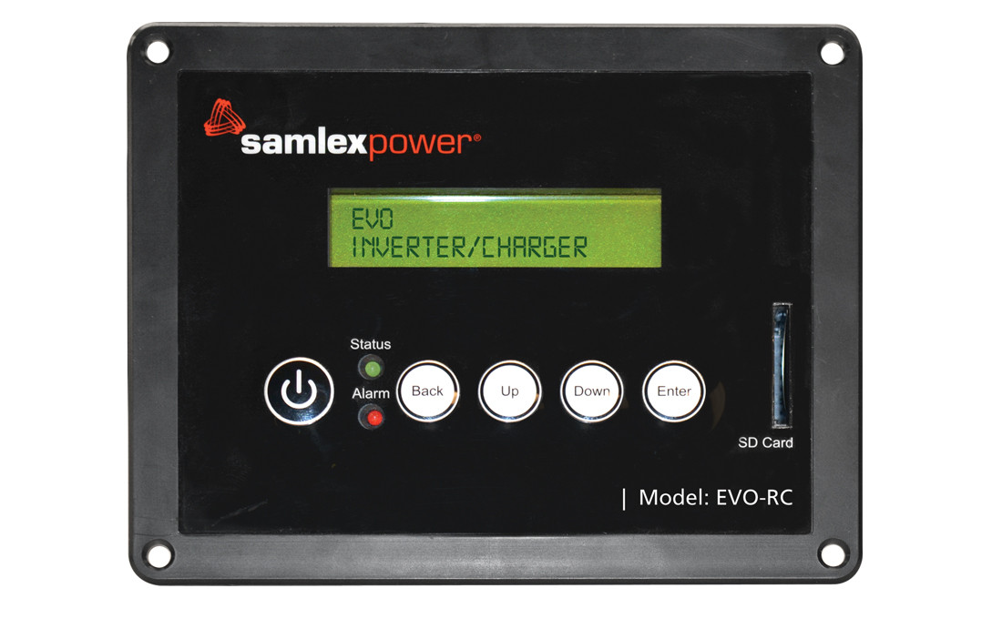 Samlex EVO-RC Inverter/Charger Remote Controller - Solaris