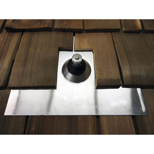 Quick Mount PV QMNS-A-12 Aluminum Shake Flashing Mill - Solaris