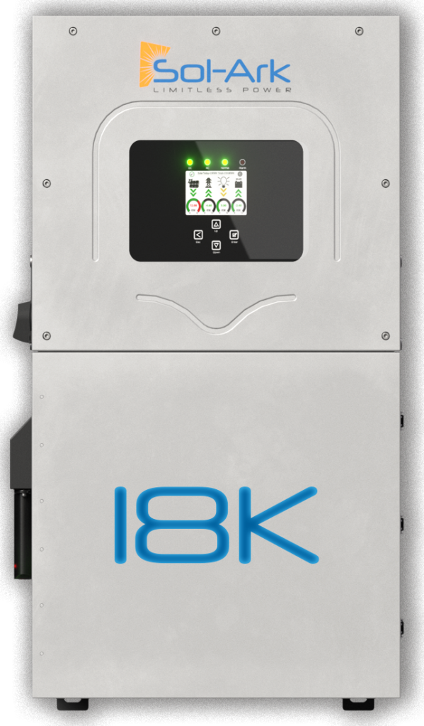 Sol-Ark® Premium 18K 2P-N Hybrid Inverter | Solaris