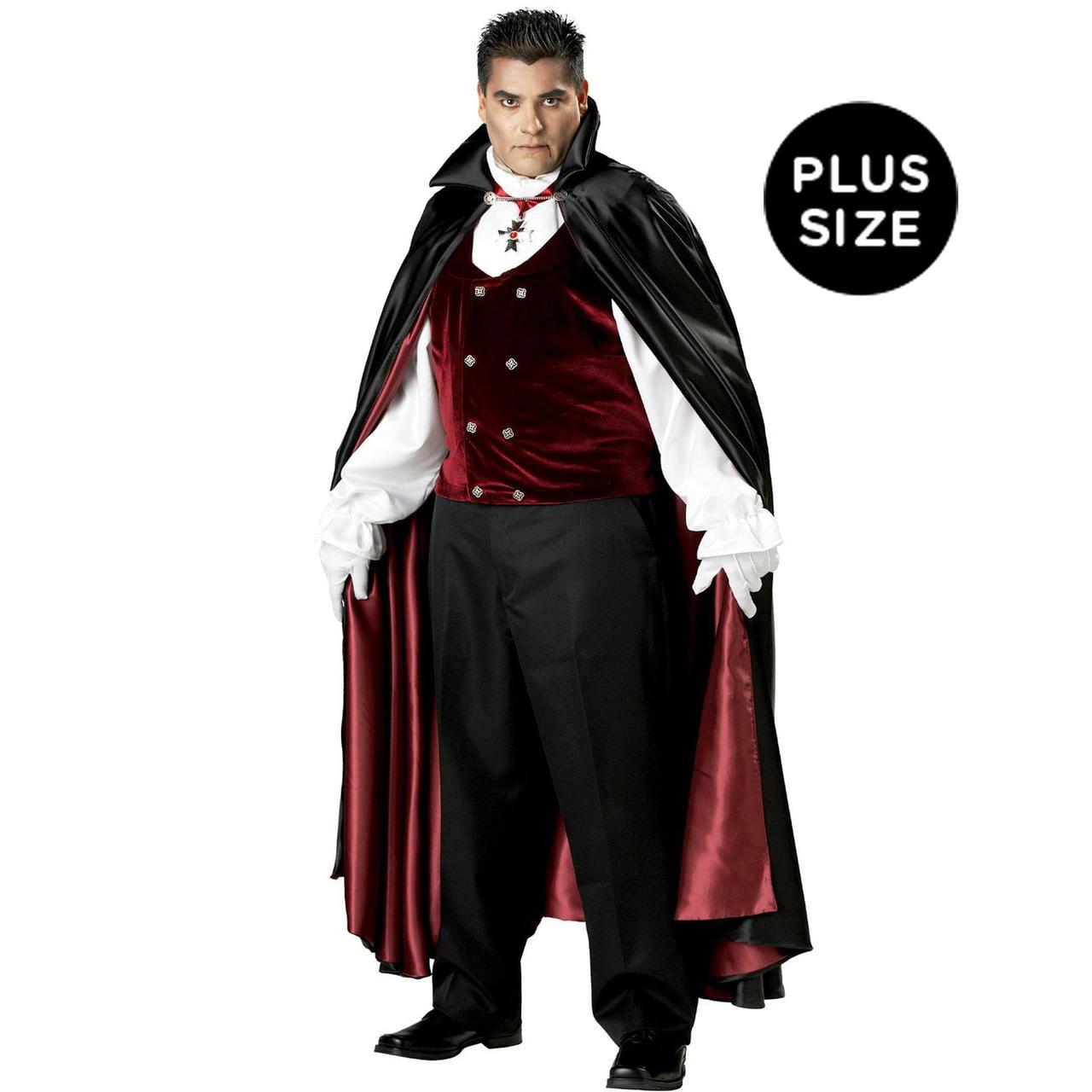Gothic Vampire Plus Elite Collection Adult Costume