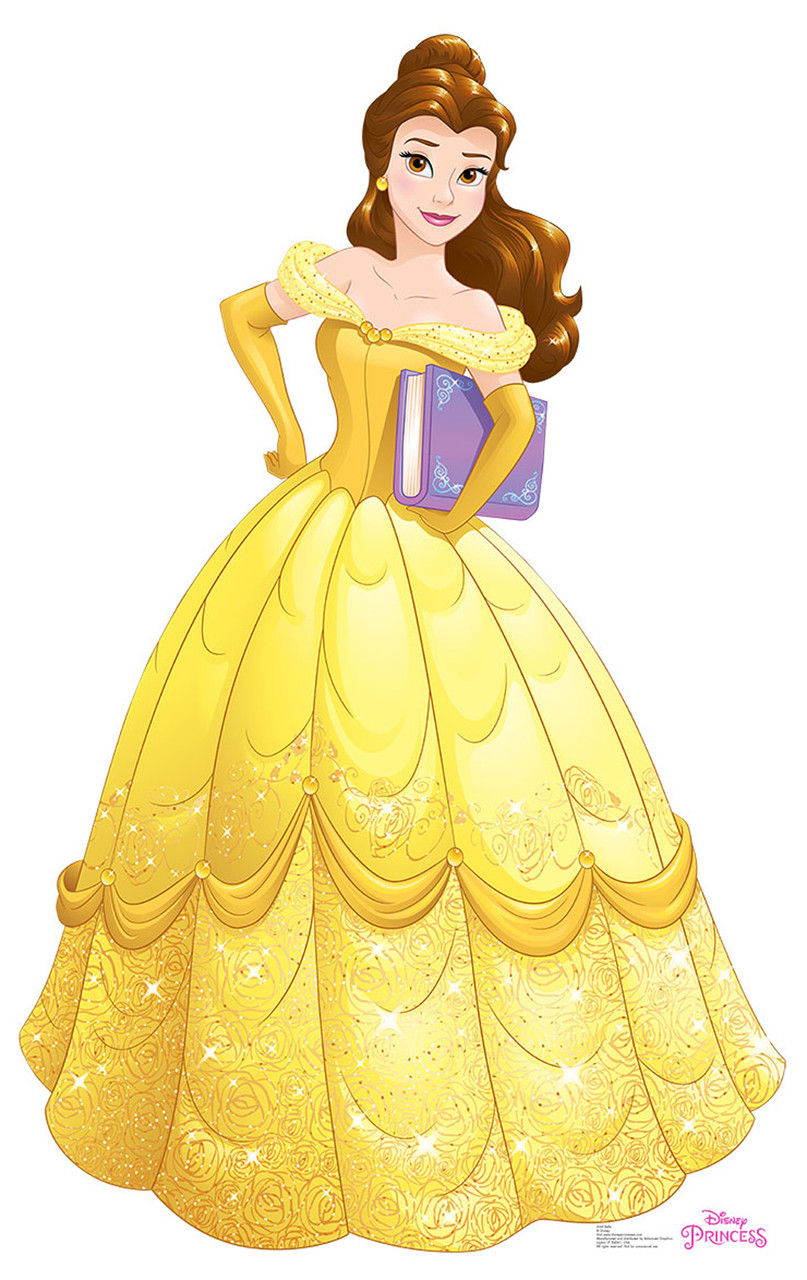 Disney Princess Belle Standup - 5' Tall - ThePartyWorks Disney Princess Belle Standup - 5' Tall - ThePartyWorks