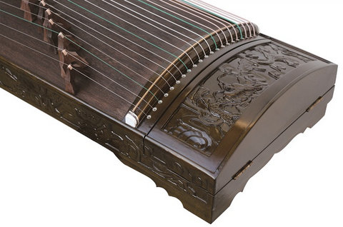 Buy Guzheng Instrument Professional Level Dragon Carved Guzheng ...