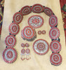 ALICE QUAM CLUSTER CORAL ZUNI JEWELRY COLLECTION CONCHO BELT BRACELET ...