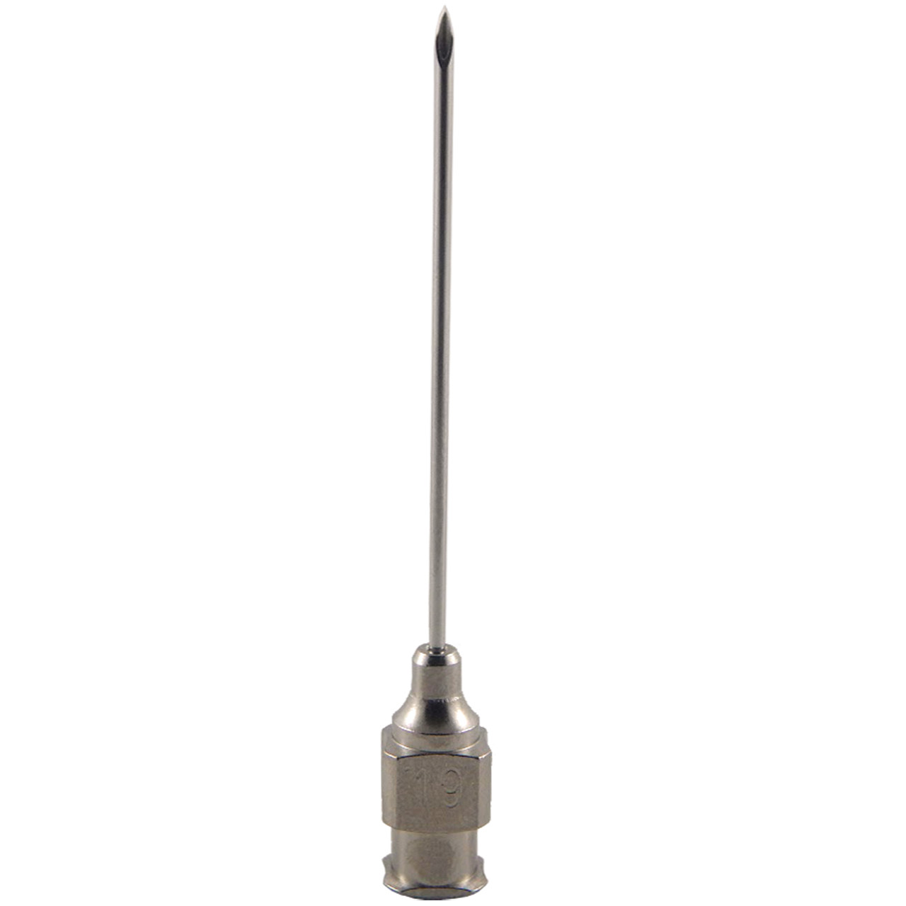 Hypodermic Needles 19g x 1-1/2" Plated Brass Hub (Box of 12) - Cadence ...
