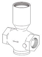 Clemco 1 inch Inlet Valve