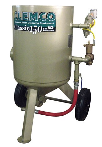 Clemco Classic Blast Machine Model 2452 with TLR-100 Remote Controls ...