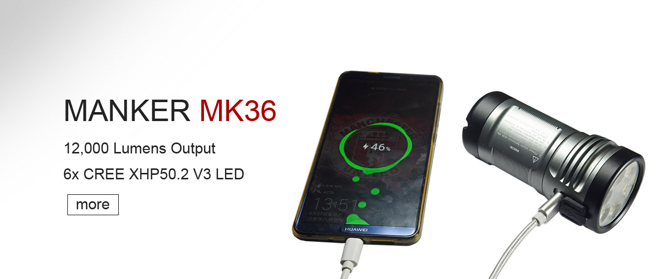 Mankerlight LED Flashlight - Official Site