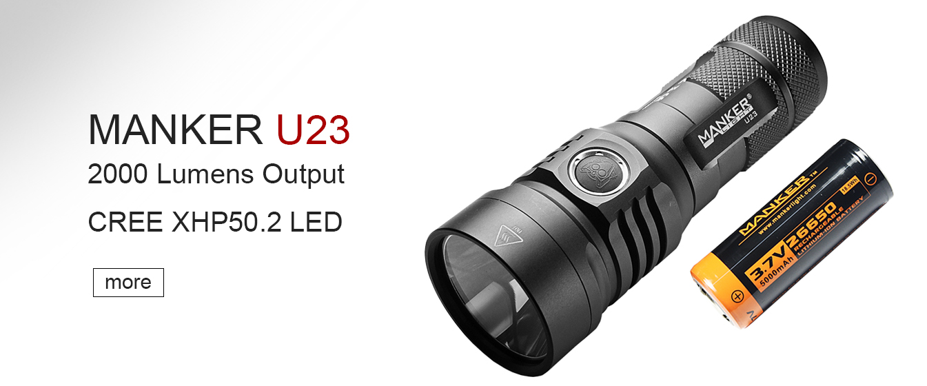 Mankerlight LED Flashlight - Official Site