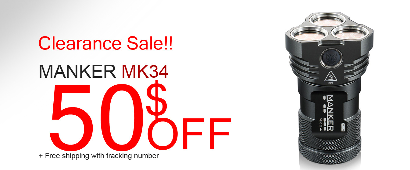 Mankerlight LED Flashlight - Official Site