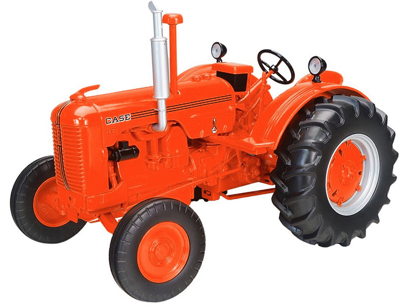 Case Model D Wide Front Tractor Orange Classic Series 1/16 Diecast ...