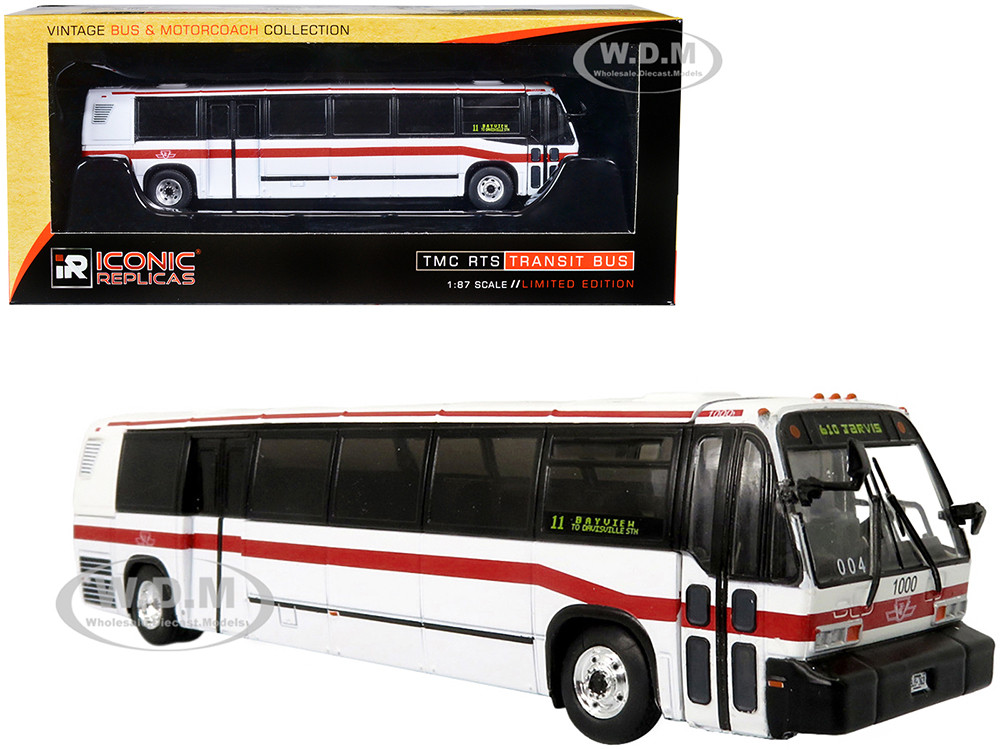 Tmc Rts Transit Bus Ttc Toronto 11 Bayview To Davisville Stn Vintage
