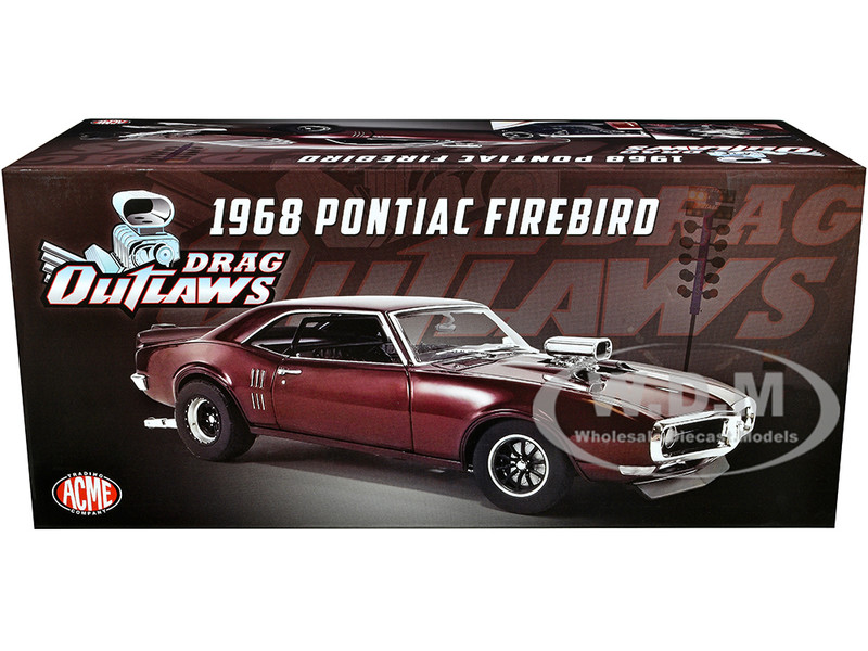Maroon Firebird Car