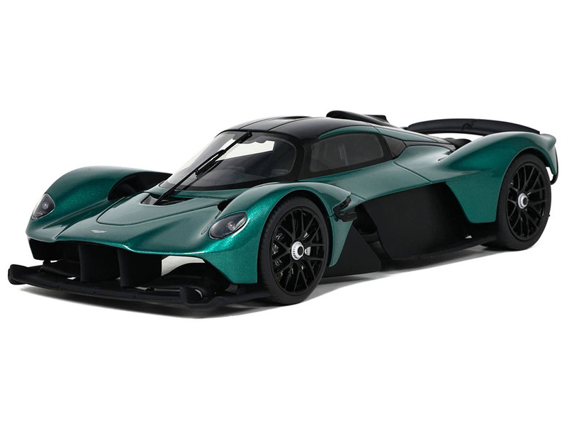 2021 Aston Martin Valkyrie Green 1/18 Model Car GT Spirit GT435