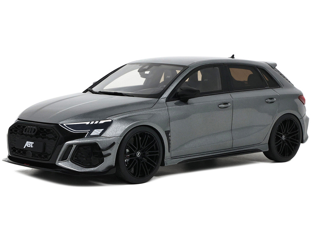Audi ABT RS3 R Daytona Gray Metallic 1 18 Model Car by GT Spirit