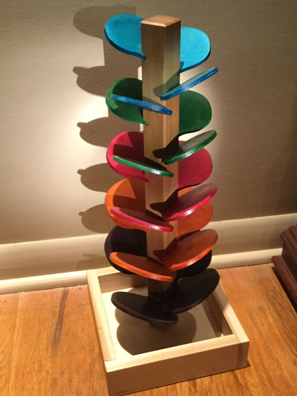 Handmade Amish Wooden Marble Track