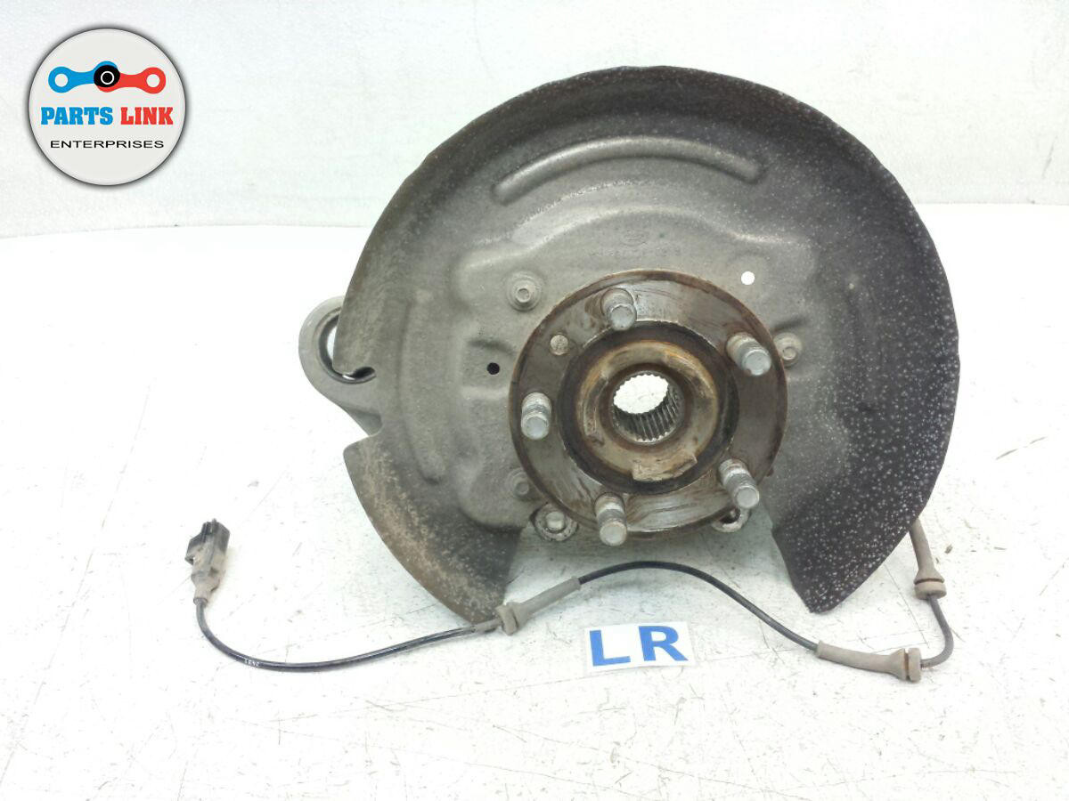 2012-2017 RANGE ROVER EVOQUE REAR LEFT DRIVER SPINDLE KNUCKLE WHEEL HUB ...