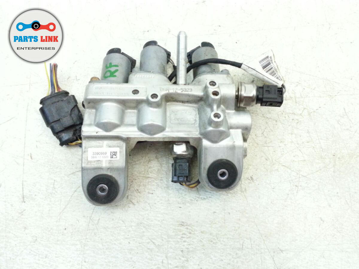 08-18 PORSCHE CAYENNE 958 FRONT VALVE BLOCK DYNAMIC CHASSIS SUSPENSION ...