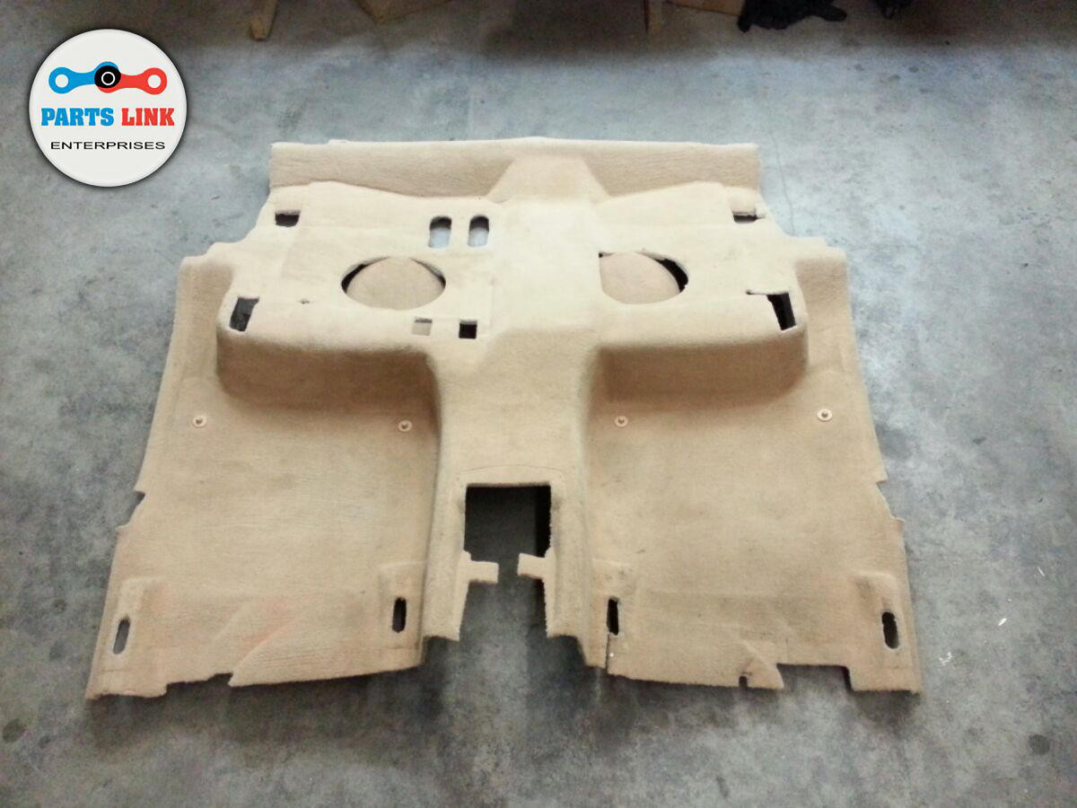 2011-2017 PORSCHE CAYENNE 958 REAR ROW CARPET SECTION FLOOR COVER MAIN ...