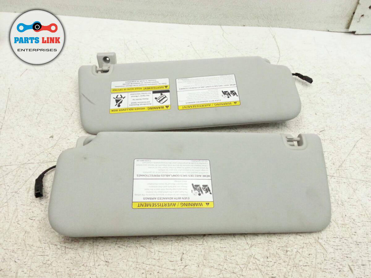 14-18 RANGE ROVER SPORT L494 SUN VISORS SUNVISOR VISOR MIRROR BLIND ...