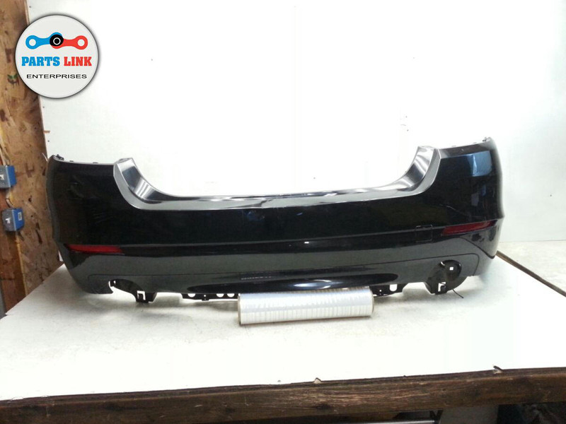 BMW 535I 535 F10 REAR BLACK BUMPER COVER ASSEMBLY W/O PARK OEM - PARTS ...