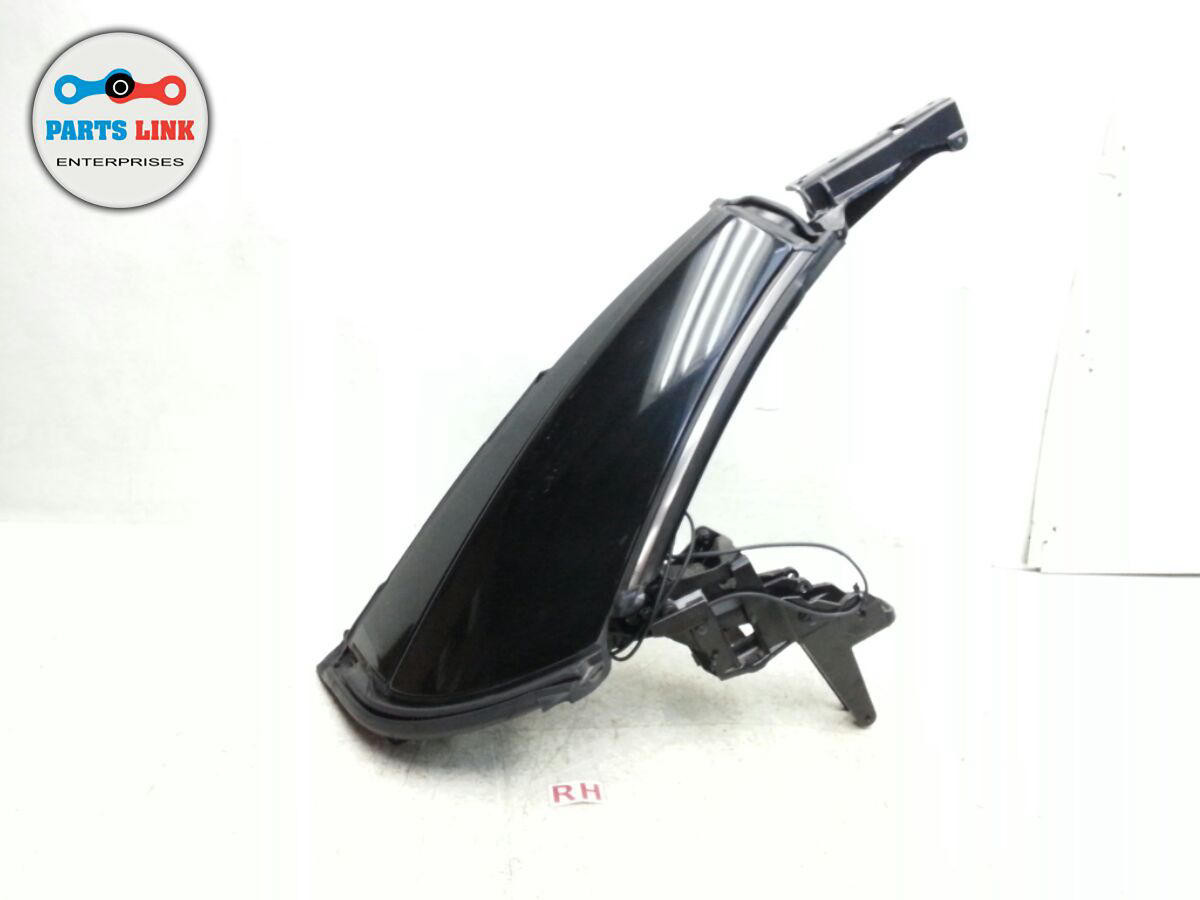 03-08 MERCEDES R230 SL55 AMG RIGHT HARDTOP HINGE FRAME C PILLAR COVER ...