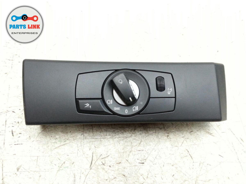08-10 BMW M5 E60 HEAD LIGHT LAMP SWITCH HEADLAMP HEADLIGHT W/ HEAD-UP ...
