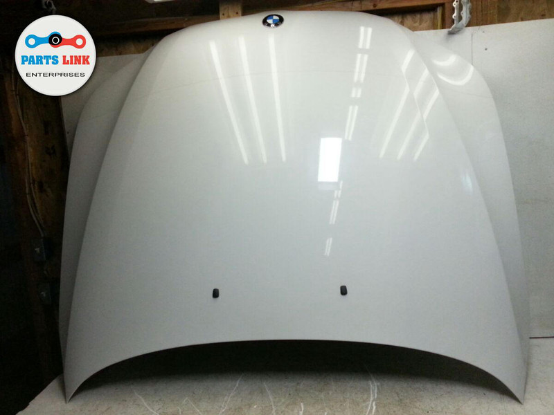2006-2010 BMW M5 E60 HOOD BONNET PANEL COVER ALPINE WHITE 300 W/ HINGES ...