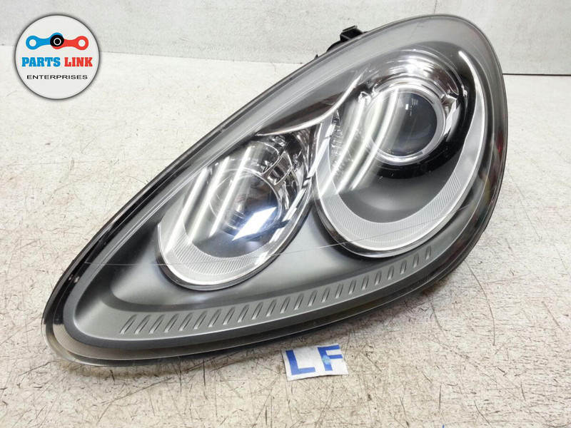 PORSCHE CAYENNE 958 LEFT DRIVER HEAD LIGHT XENON HID HEADLIGHT LAMP OEM ...