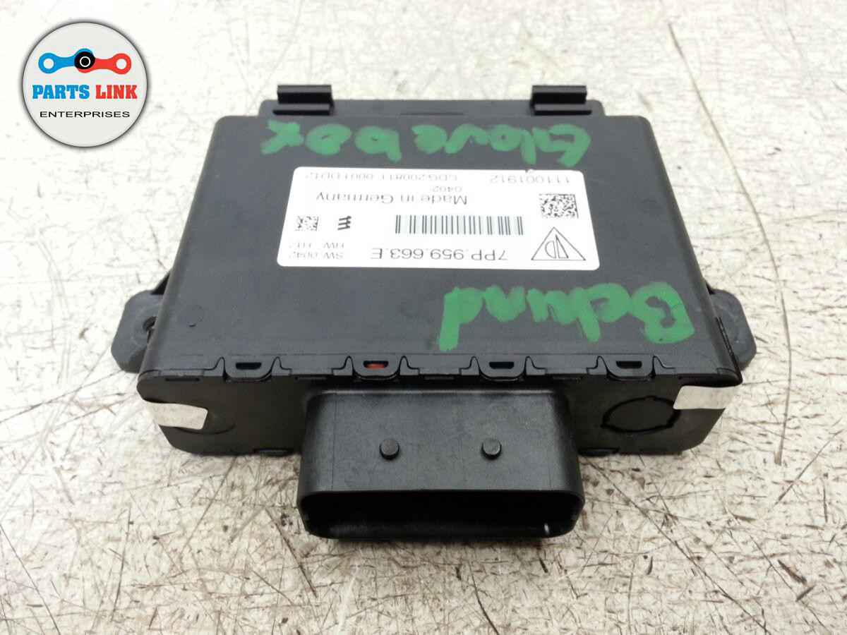 2011-2018 PORSCHE CAYENNE 958 VOLTAGE CONVERTER START STOP MODULE ...
