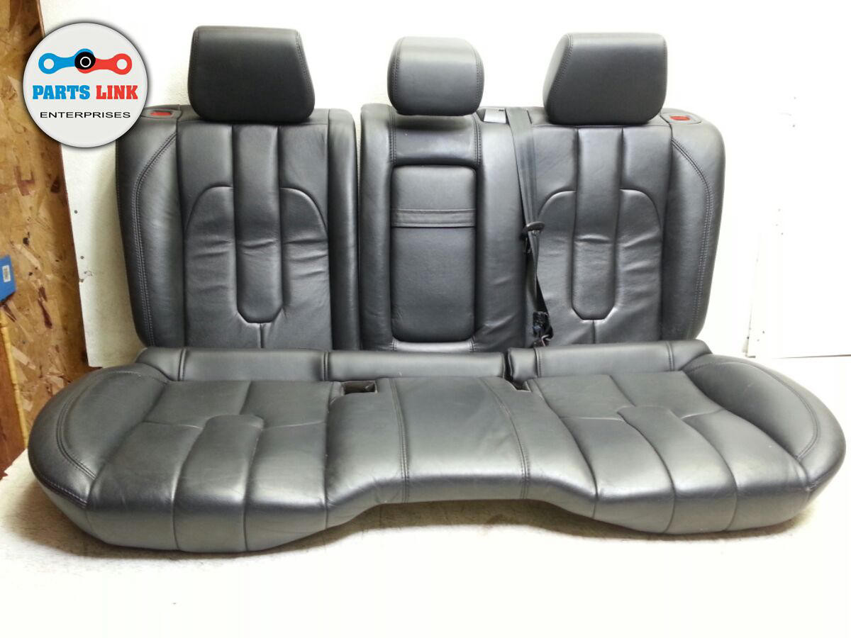 12-15 RANGE ROVER EVOQUE REAR ROW SEATS SEAT BACK BENCH CUSHION BLACK ...