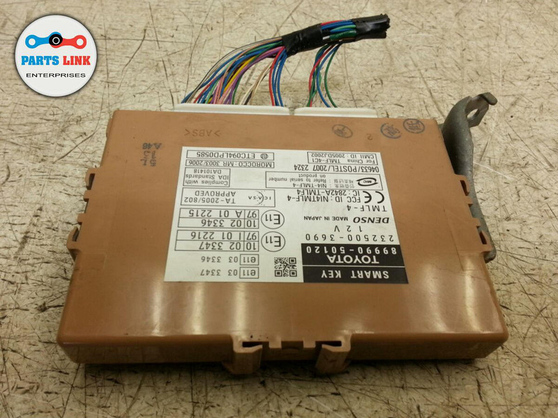 2009 LEXUS LS460 SMART KEY MODULE KEYLESS THEFT LOCKING CONTROL UNIT ...