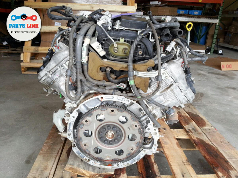 2009 LEXUS LS460 XF40 4.6L V8 ENGINE AWD MOTOR 1URFSE VIN L ASSY LONG BLOCK