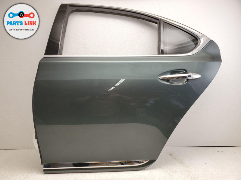 2007-2017 LEXUS LS460 REAR LEFT DRIVER DOOR SKIN SHELL PANEL TRIM GREEN ...
