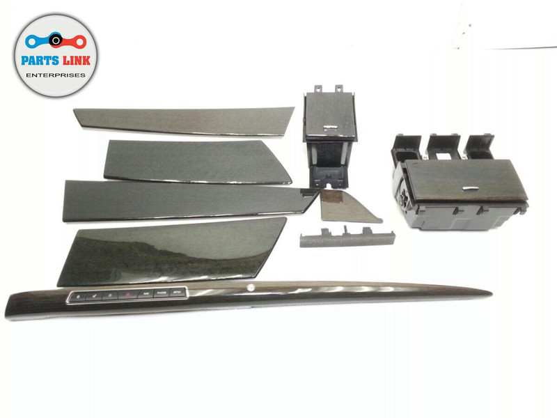 2012-2015 JAGUAR XFR X250 DASH DOOR WOOD TRIM SET & HOMELINK SWITCH ...