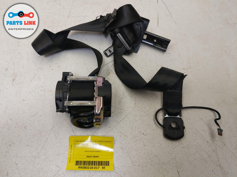 2014-2016 RANGE ROVER L405 FRONT RIGHT PASSENGER SEAT BELT RETRACTOR ...
