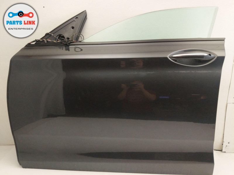 10-13 BMW 550I GT F07 FRONT LEFT DRIVER DOOR SHELL FRAME HANDLE GLASS ...