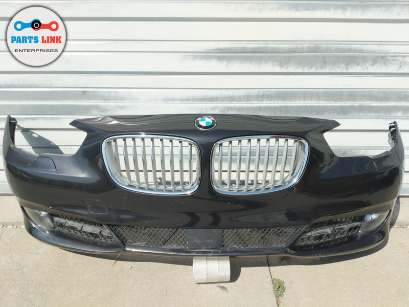2010-13 BMW 550I GT F07 FRONT BUMPER COVER GRILLE FOG LIGHT TRIM GRAY ...