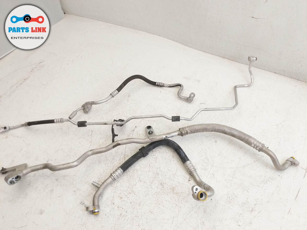 10-13 BMW 550I GT F07 4.4L V8 AC AIR CONDITIONER LINE HOSE HOSES PIPE ...